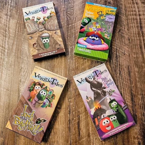 Big Idea | Media | Veggie Tales Vhs Bundle | Poshmark